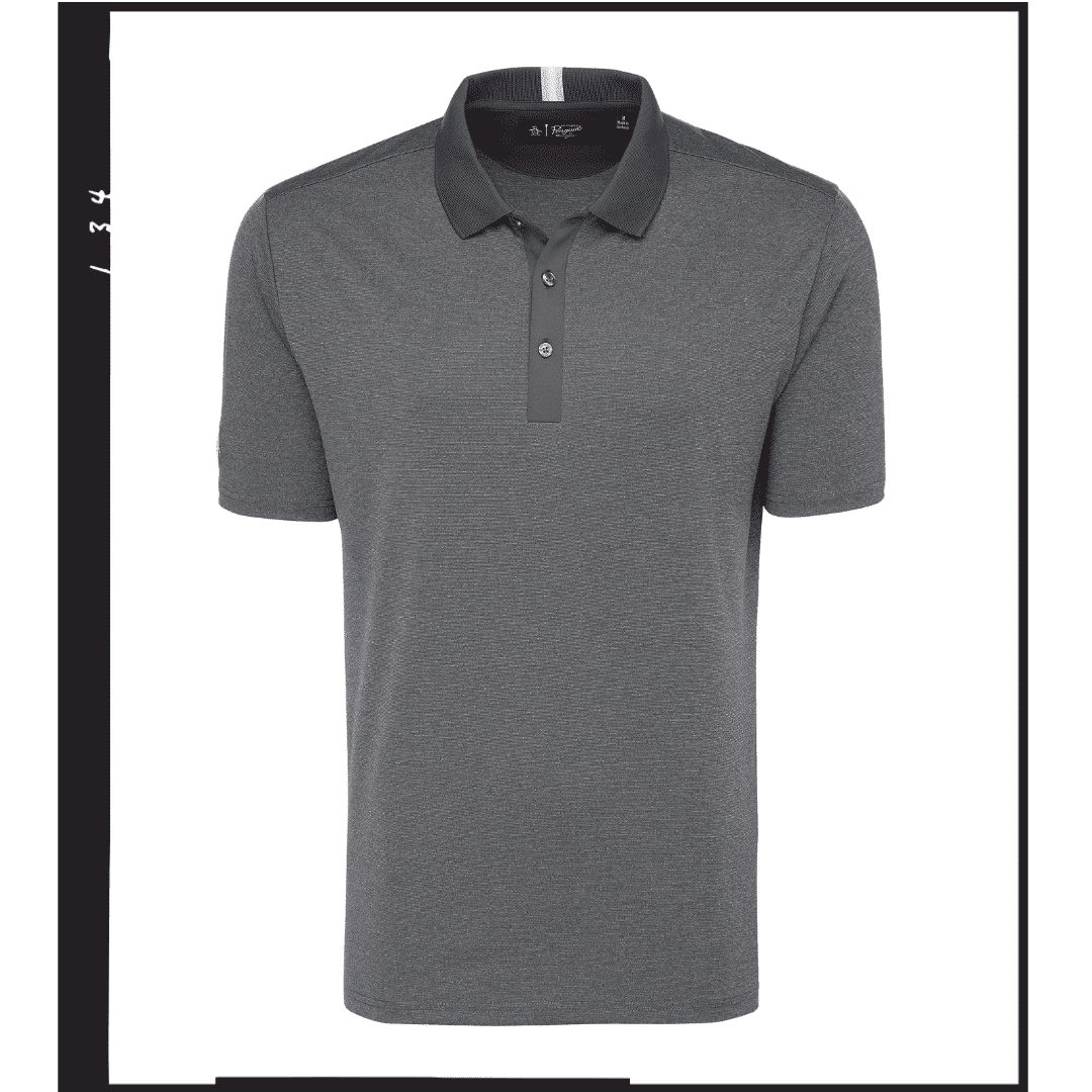 Penguin Intarsia Heathered Polo - Goodson Clothing and Supply Co