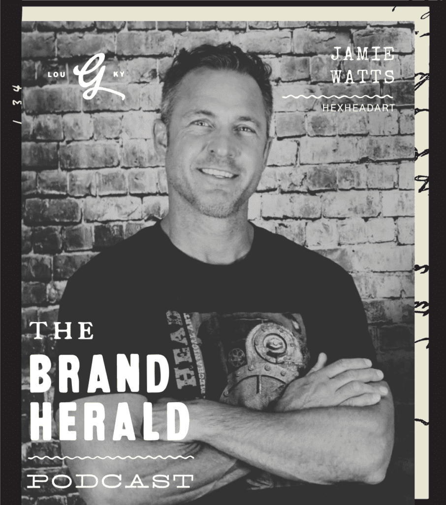 Jaime Watts with Hex Head Art - Goodson Clothing and Supply Co